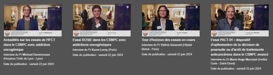 Retour sur la Journée IFCT (25 ans de l'Intergroupe)